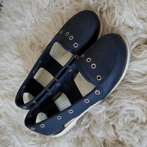 CROCS | Shoes | Crocs Beach Line Boat Shoe Slip On Floafers | Poshmark